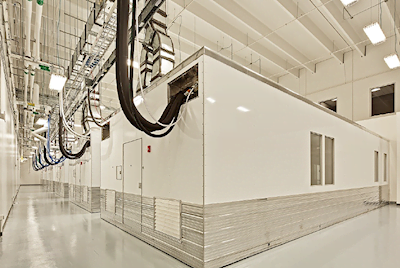 Guarding critical cleanroom application at pharmaceutical manufacturing ...