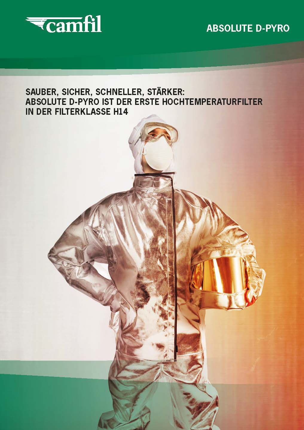 Hochtemperaturfilter Absolute D-Pyro | Camfil