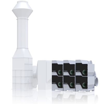 Mist Separators Centralised Installation | Camfil