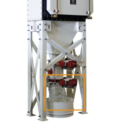 Continuous Liner System Dust Discharge | Camfil