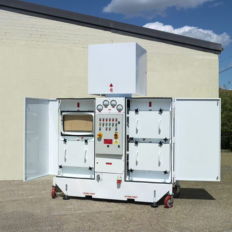 2-2 Rectangular Series Mobile Filtration Unit | Camfil